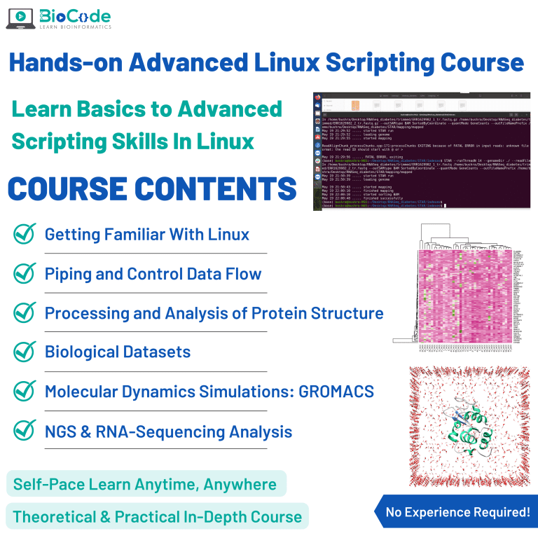 Command-line Series Advanced Linux Scripting For Bioinformatics (Subscription) – BioCode