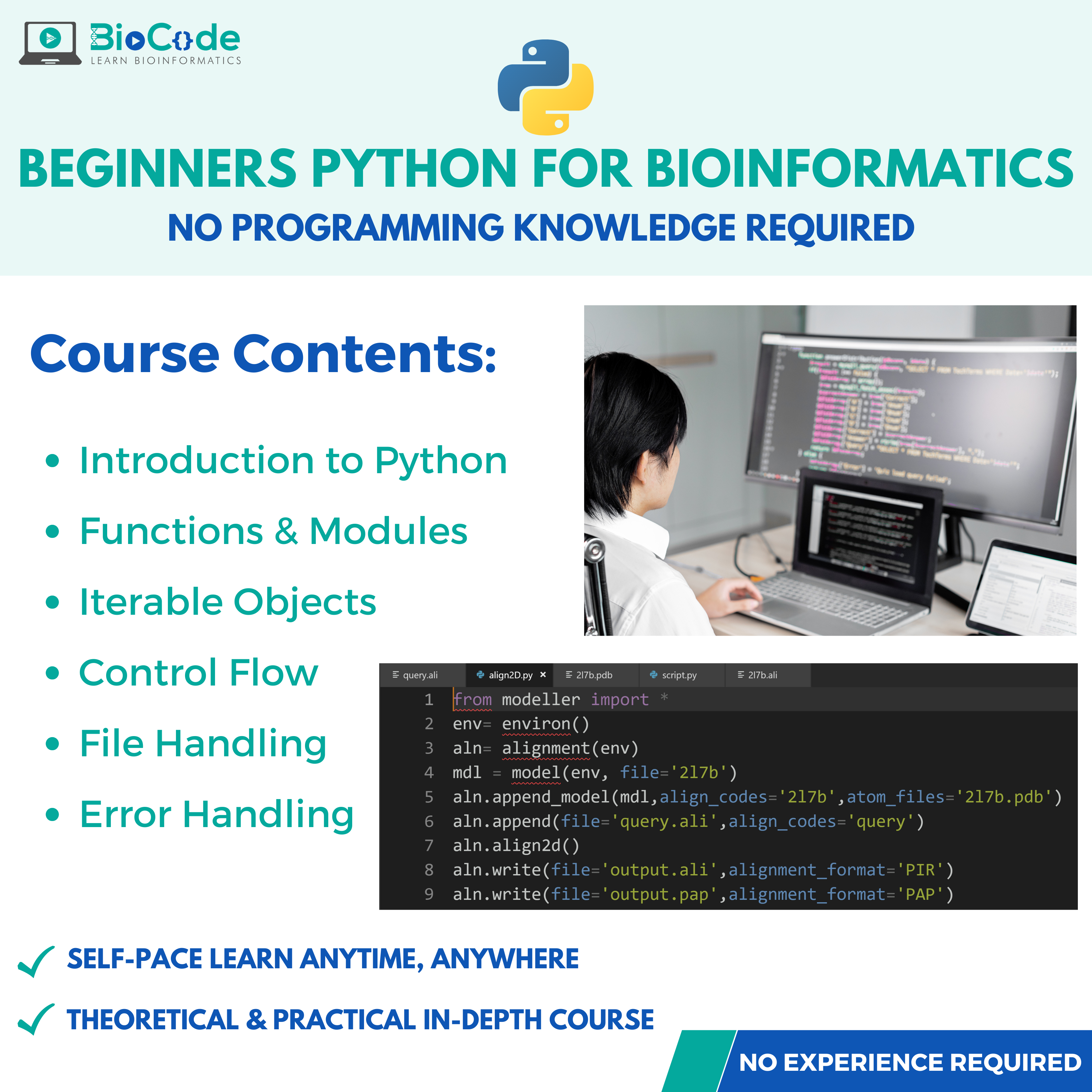 Beginners Python For Bioinformatics Biocode