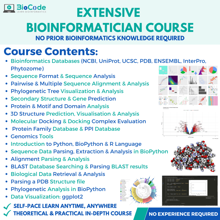 Extensive Bioinformatician Course – BioCode