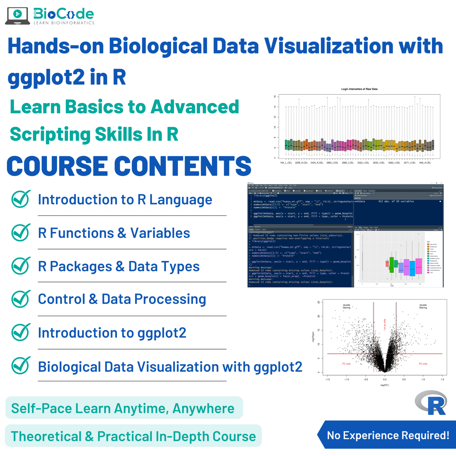 Hands-on Biological Data Visualization with ggplot2 & R – BioCode