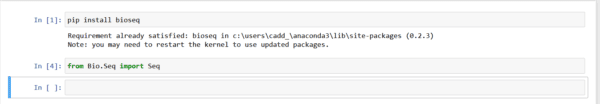 HOW TO INSTALL THE BIOPYTHON PACKAGE – BioCode