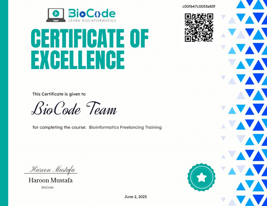 Bioinformatics Freelancing Training | BioCode